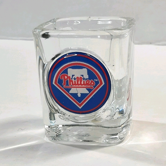 MLB | Dining | Philadelphia Phillies Square Single Shot Glass | Poshmark